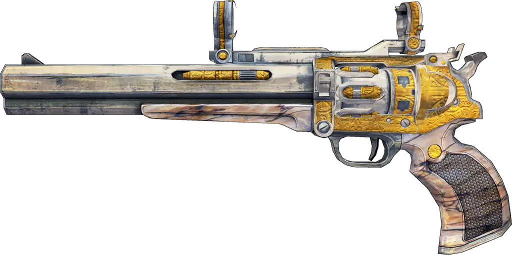 Unforgiven • BL2 – Pearlescent Pistol | Lootlemon